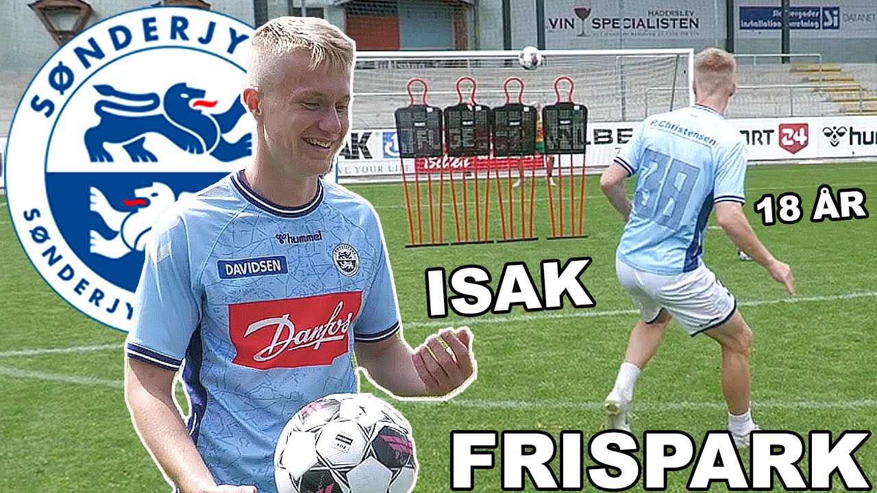 SPARKER FRISPARK MED SØNDERJYSKES UNGE TALENT! (MØD ISAK JENSEN) 🤩🏟 - YouTube