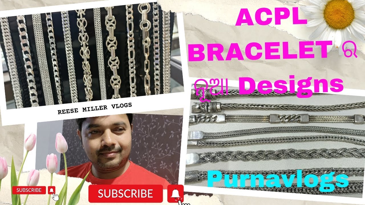 ACPL BRACELET ର ନୂଆ Designs 💥💥#jewellery #acpl #silver #silverjewllery ...