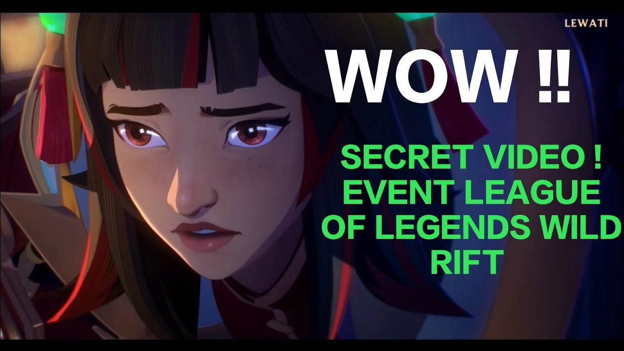 WOW ! LEAGUE OF LEGENDS wild rift SECRET VIDEO - YouTube