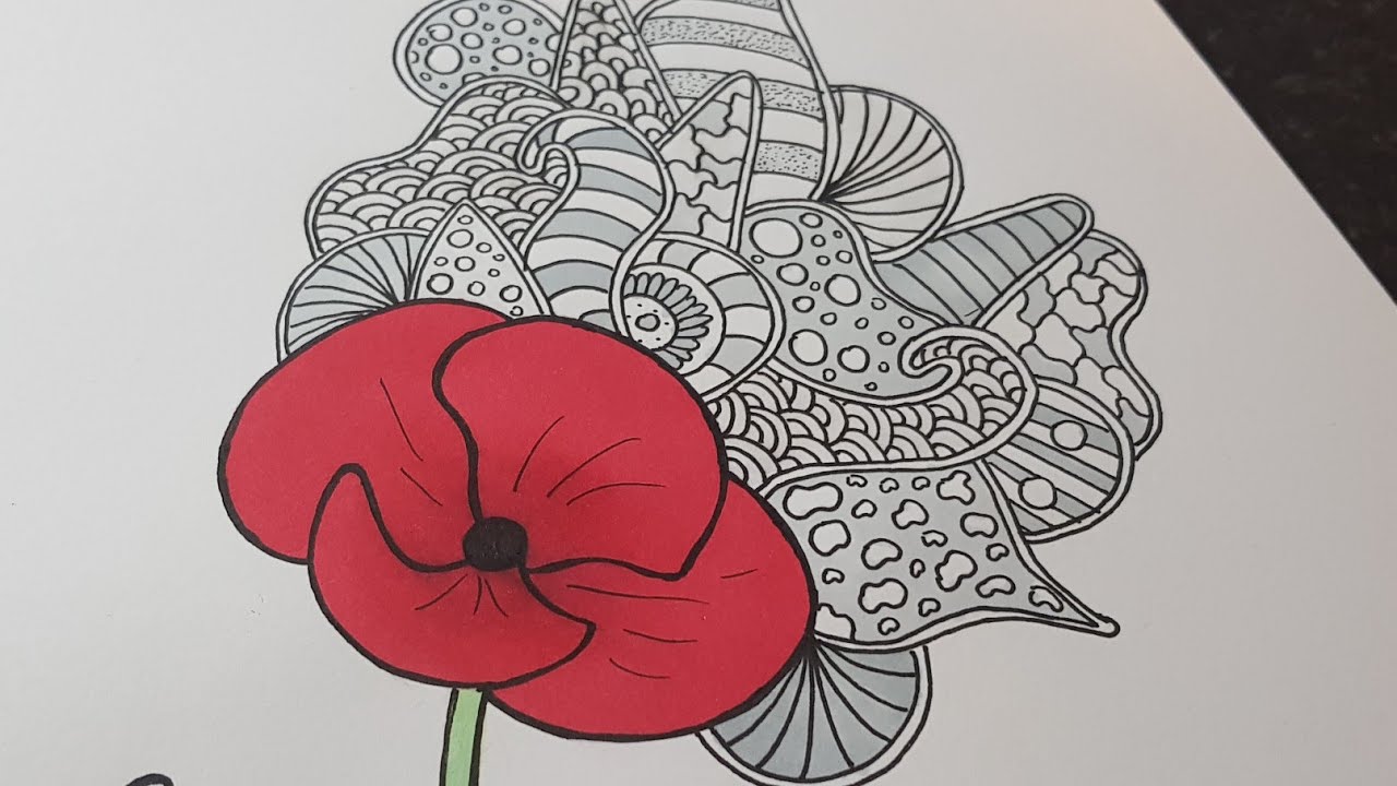 A drawing for remembrance day - YouTube