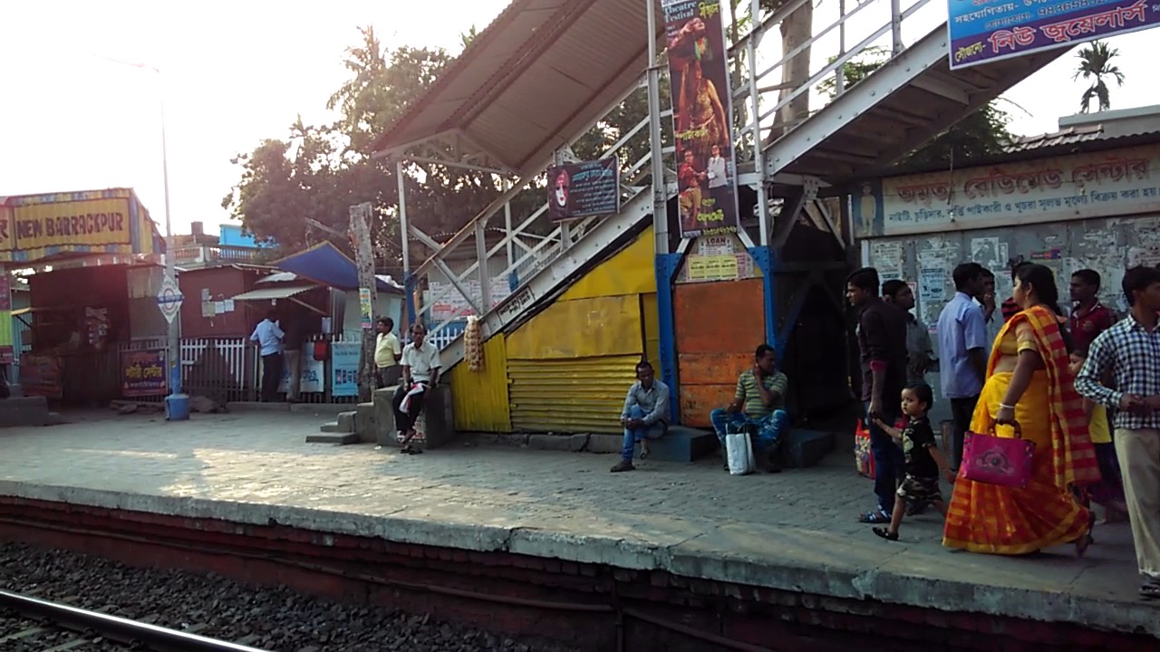 Indian Railway Station I New Barrackpore NBE - YouTube