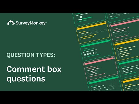How To Have Multiple Choice With Comment Box Surveyr Monkey