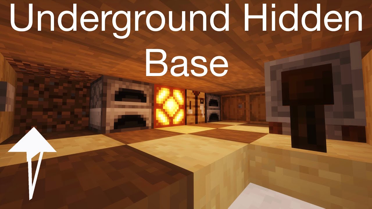 Compact Beginner 1x1 Underground Base! | Minecraft Redstone Tutorials ...