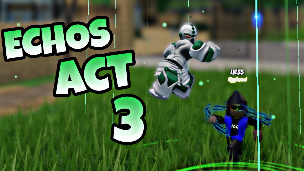 World of Stands ECHOS ACT 3 is AMAZING!! - YouTube