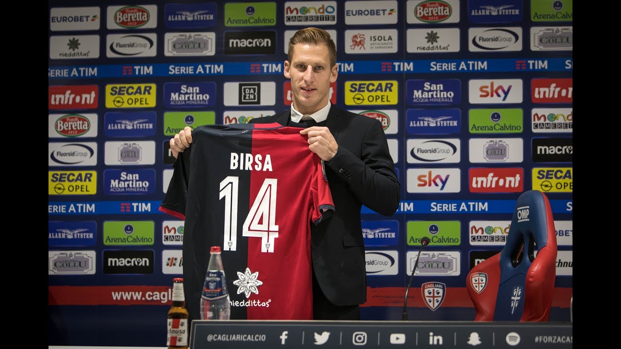 La conferenza stampa di presentazione di Valter Birsa - YouTube