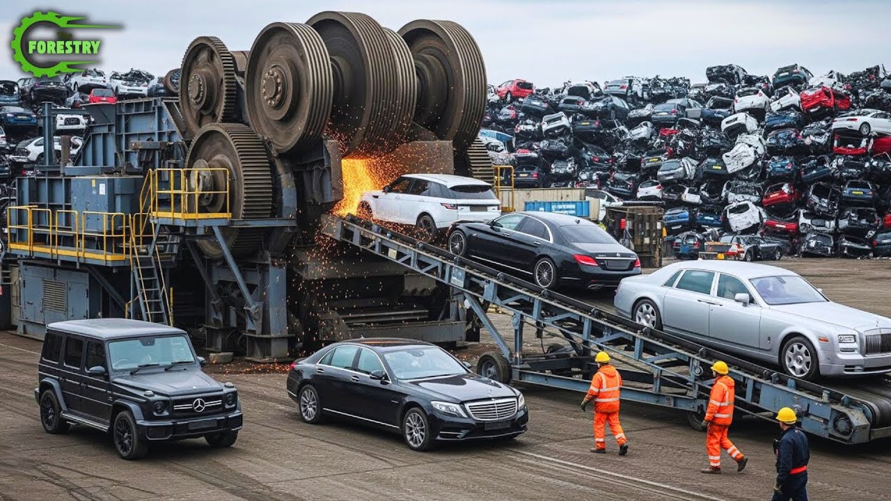 Most Dangerous Car Crushing Machines & Extreme Shredders That ...