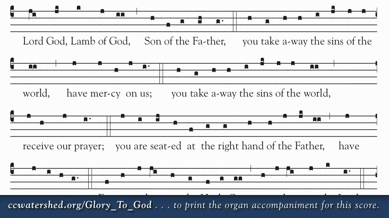 Saint Sherwin Glory To God using the new ICEL translation (Roman Missal ...