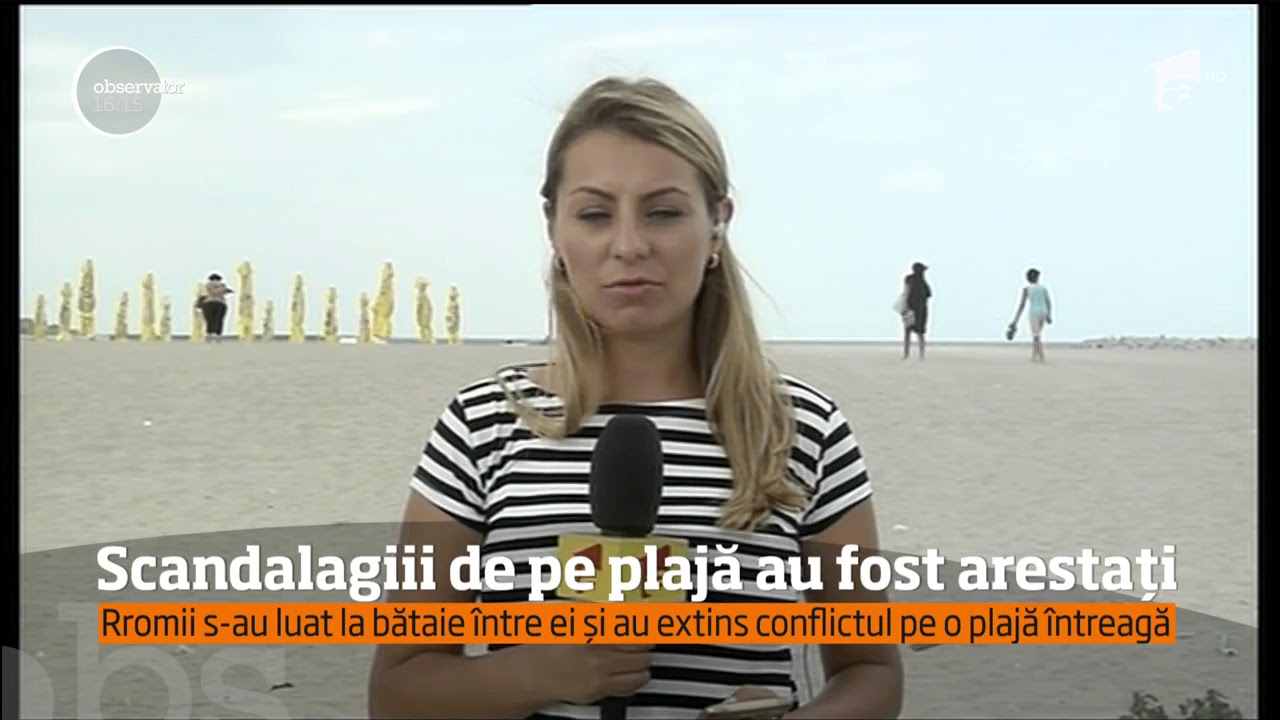 Cei șapte membri ai unui clan interlop care au făcut scandal pe o plajă ...