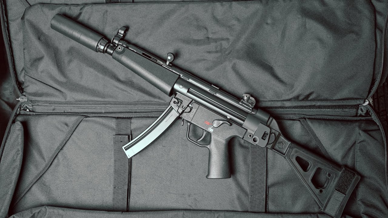 Wolfman Dead Air Supressor | My first Supressor on my MP5 - YouTube