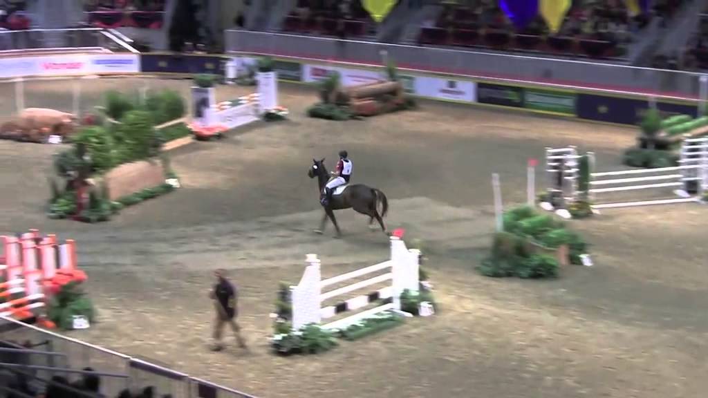 Ian Roberts Indoor Eventing 2014 - YouTube