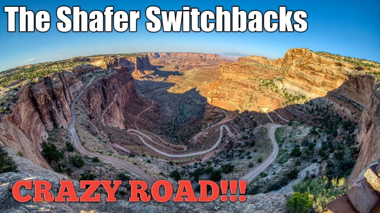 Shafer Switchbacks - Canyonlands National Park, Moab Utah - Shafer ...