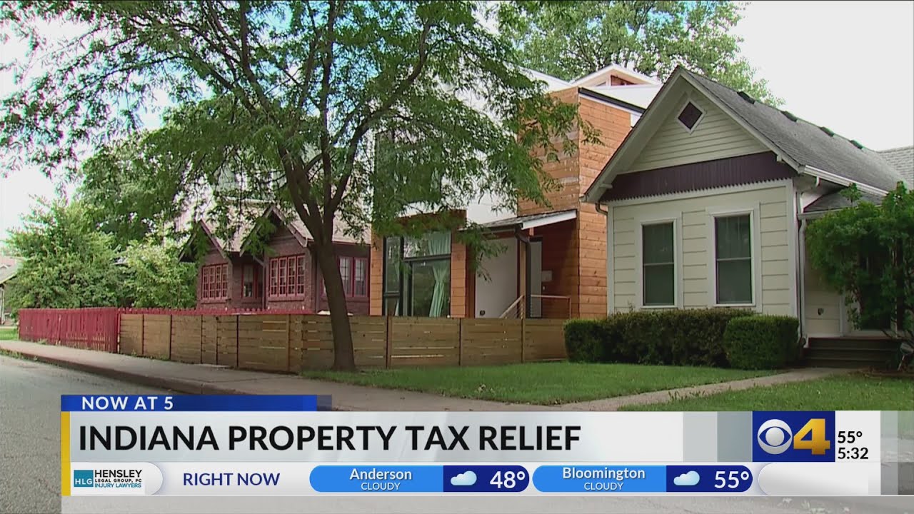 Indiana lawmakers pass property tax relief bill - YouTube
