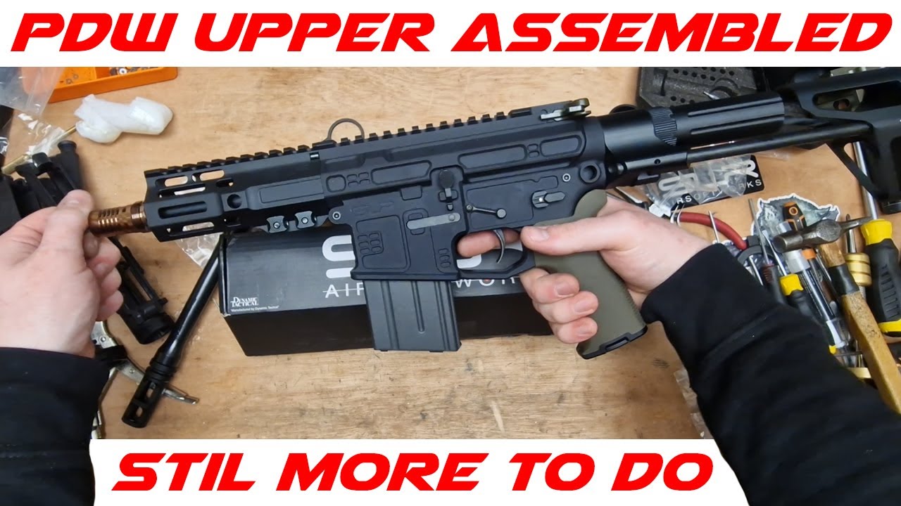 Tokyo Marui SLR B15 PDW Build - Part 3 - YouTube