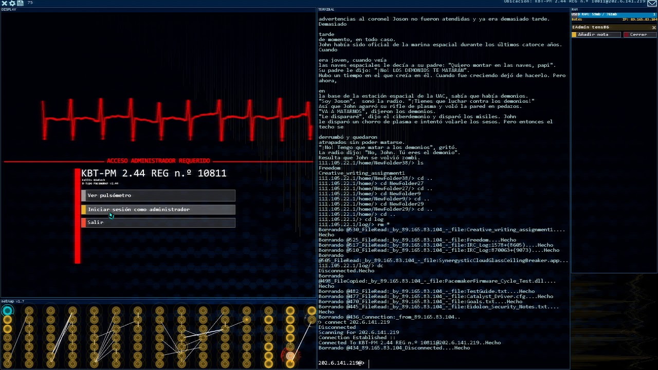 Hackeando la intranet #4 FINAL | SrFrei | Hacknet - YouTube