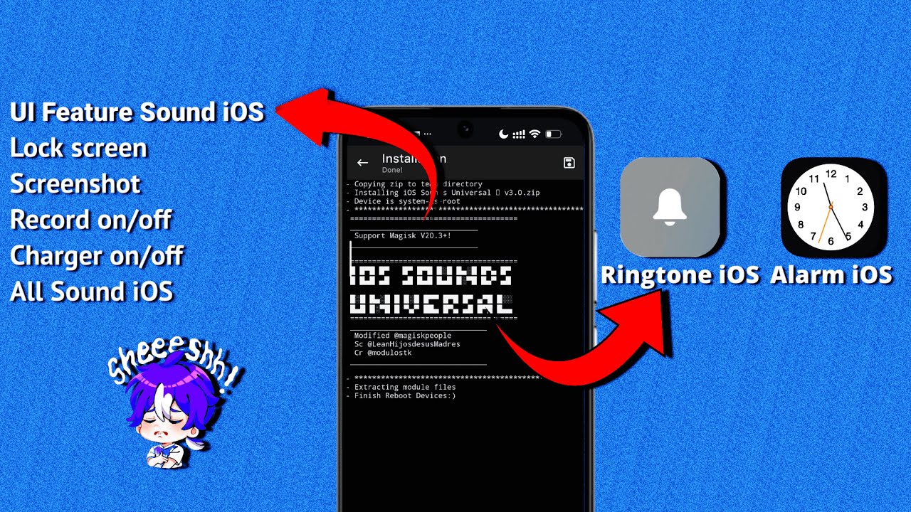 iOS Sounds Universal v3🔥Module Magisk | IOS MODIFIED - YouTube