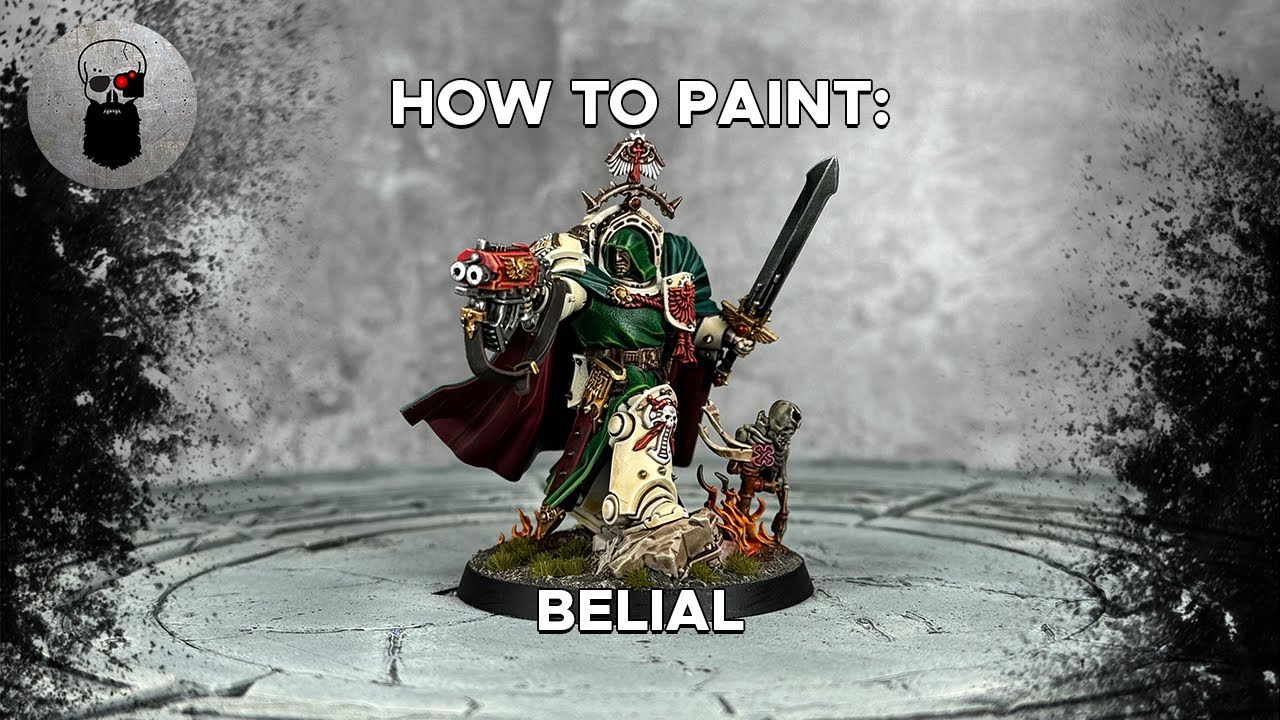 Contrast+ How to Paint: Belial, Grand Master of the Deathwing - YouTube