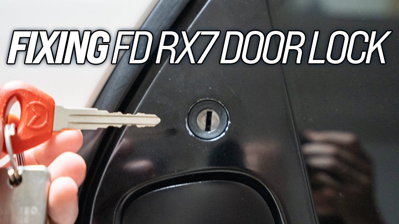 Fixing My FD RX7 Door Locks - YouTube