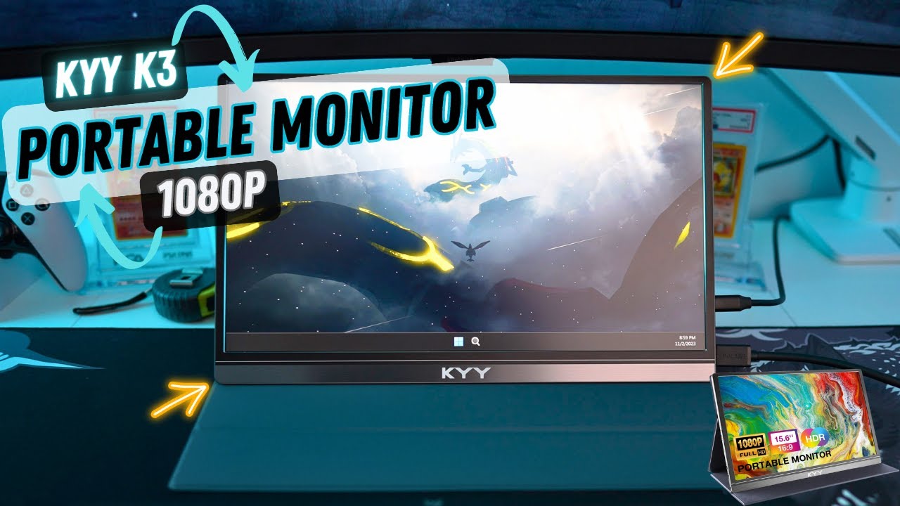 KYY K3 15.6-inch Portable Monitor Review : Is This The Best Budget ...
