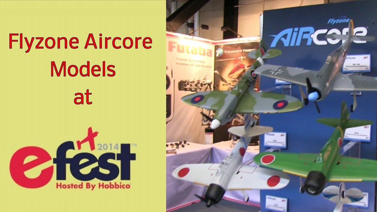 Flyzone Aircore overview at eFest 2014 - YouTube