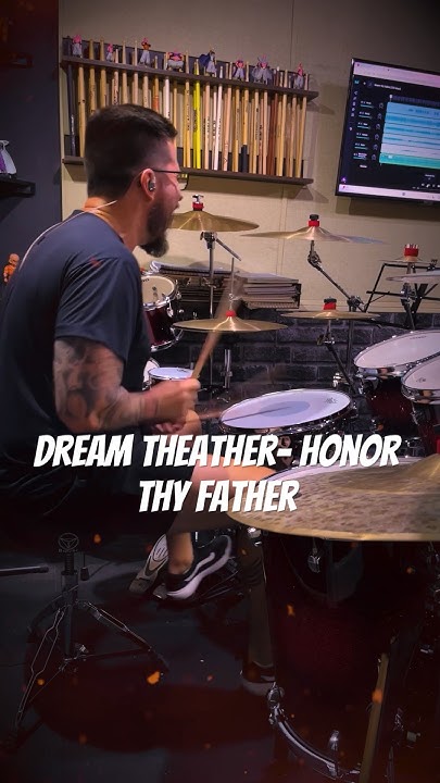 DREAM THEATHER | HONOR THY FATHER | DRUM COVER #drums #dream #dreamtheater #mikeportnoy #portnoy ...