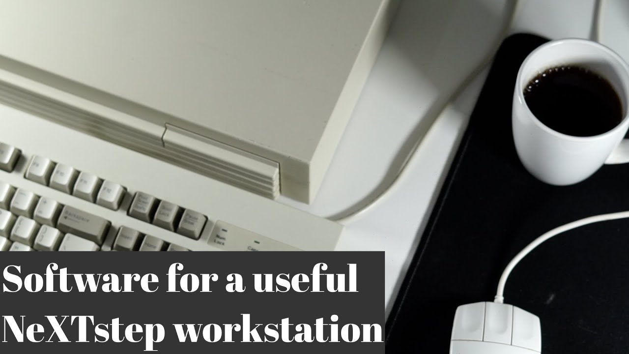 Software for NeXTstep (HP 712 Part 2) - YouTube