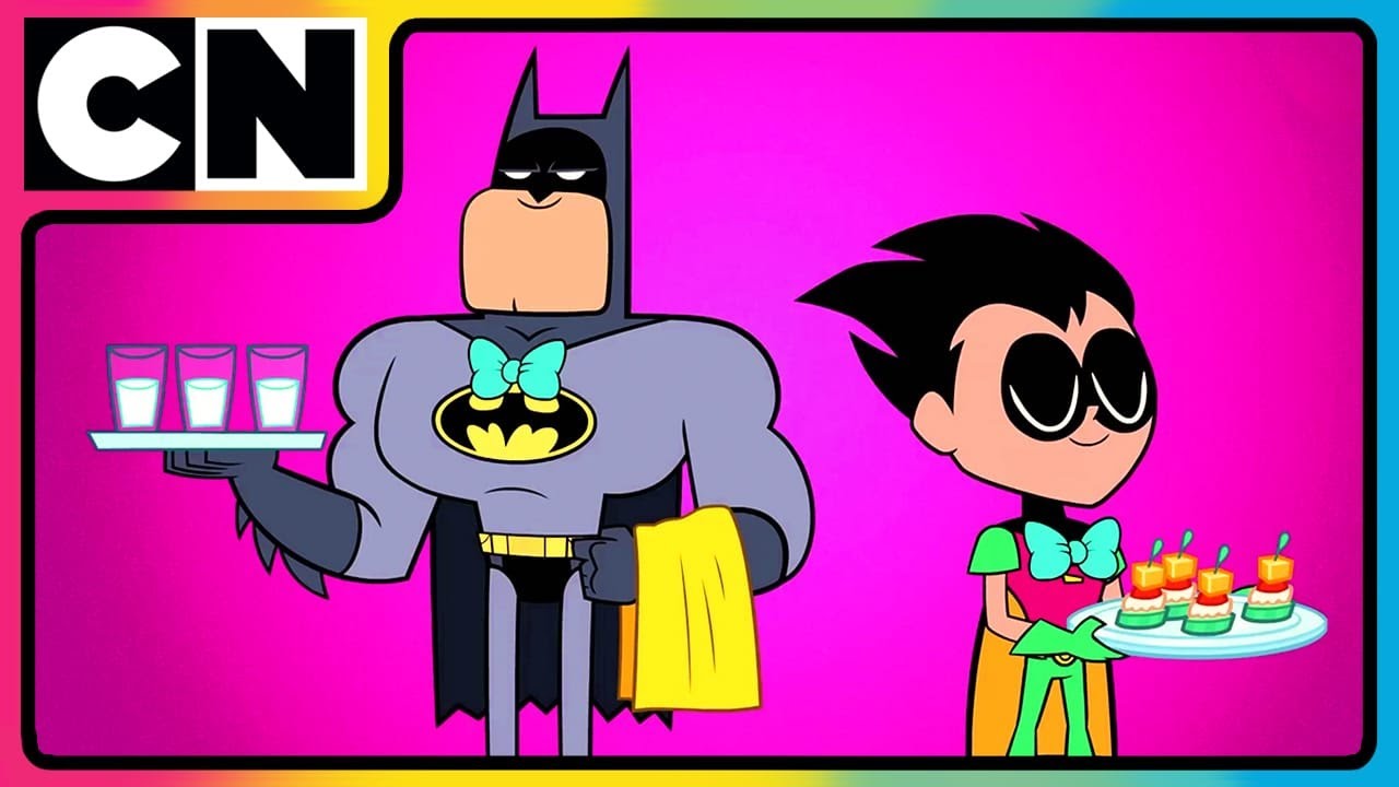Teen Titans Go 👊| Robin "Cave Sits" on Batman Day! 😜🦇 | #batman | # ...