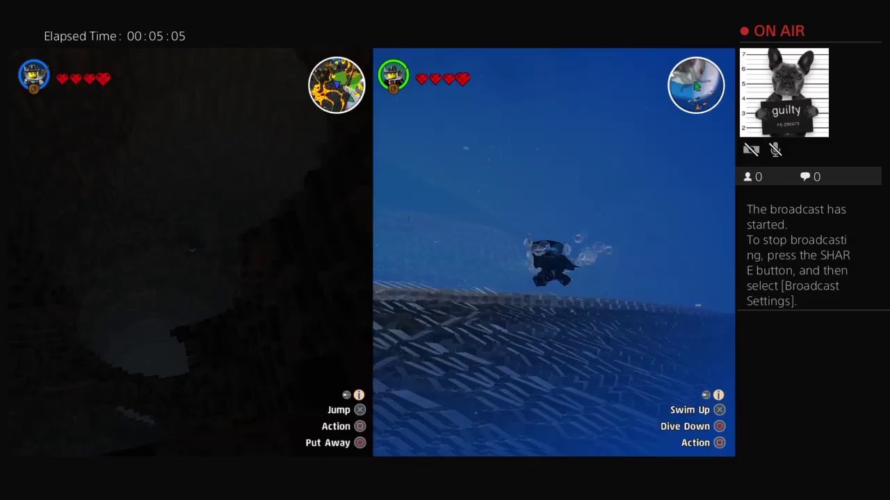 Lego world split screen - YouTube