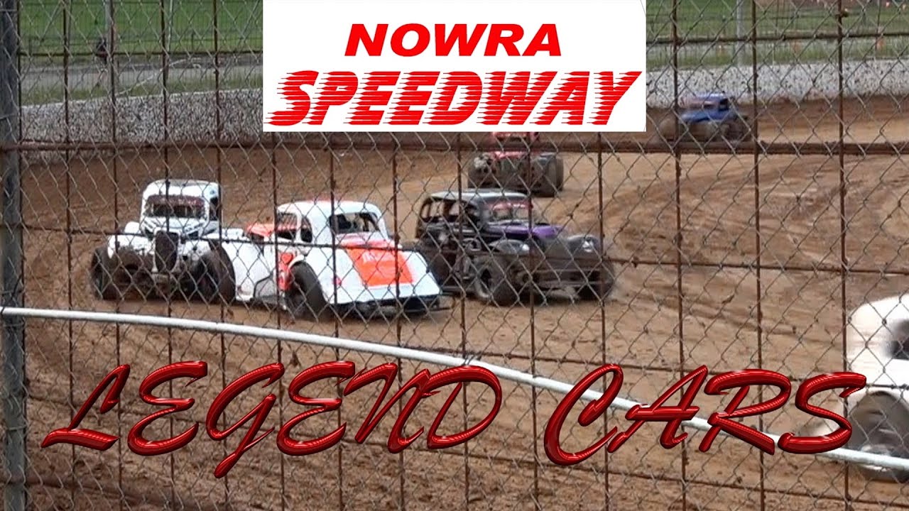 #speedway Legend Cars 25 01 25 Nowra Speedway Heats & A Main - YouTube