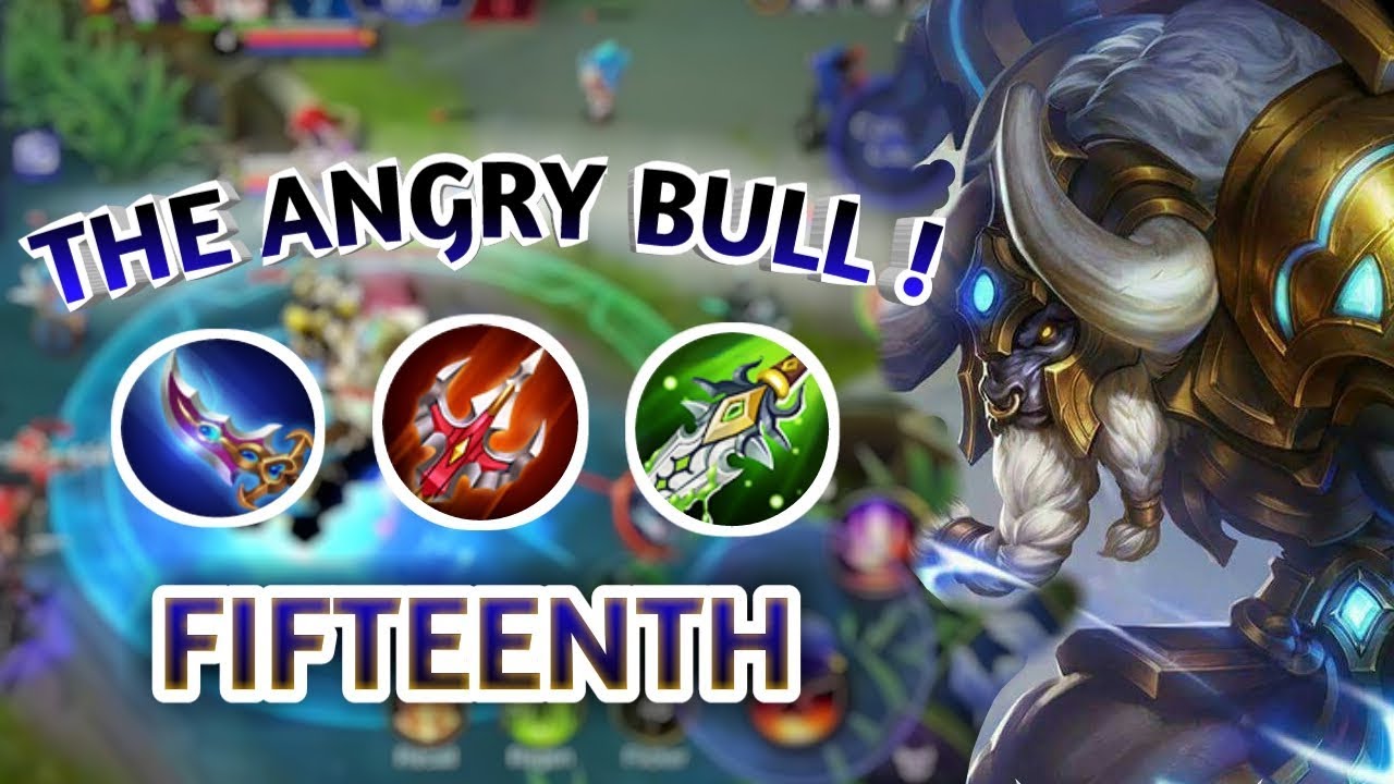 MINOTAUR FIGHTER BUILD [•FIFTEENTH EP. 4•] | MINOTAUR MOBILE LEGEND ...