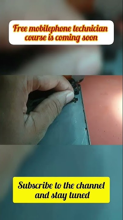 mobilephone technology course | coming soon - YouTube