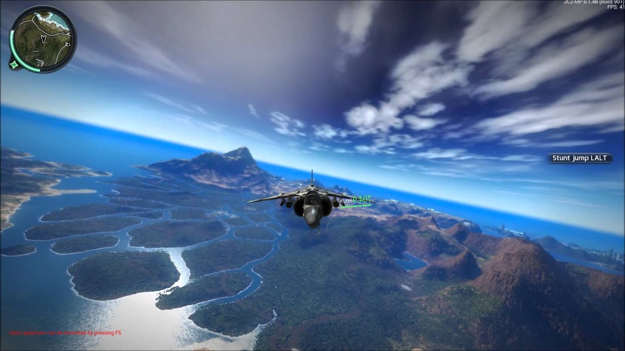 Flying in Just Cause 2 - YouTube