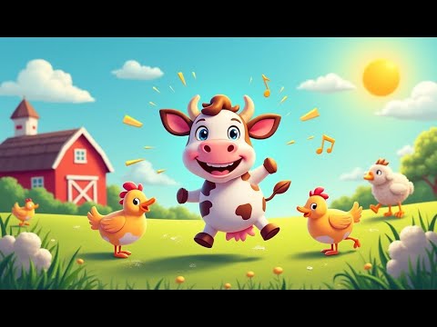 Happy Cow's Morning Dance! 🐄🎶 Moo-Moo Fun for Kids! - YouTube