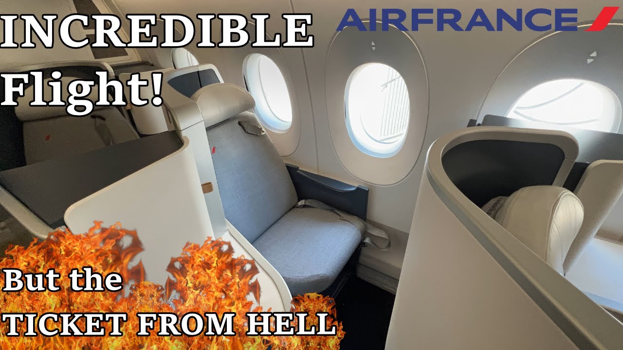 JUST LET ME BOOK THE @&%$ing FLIGHT! Air France A350 BUSINESS Class ...