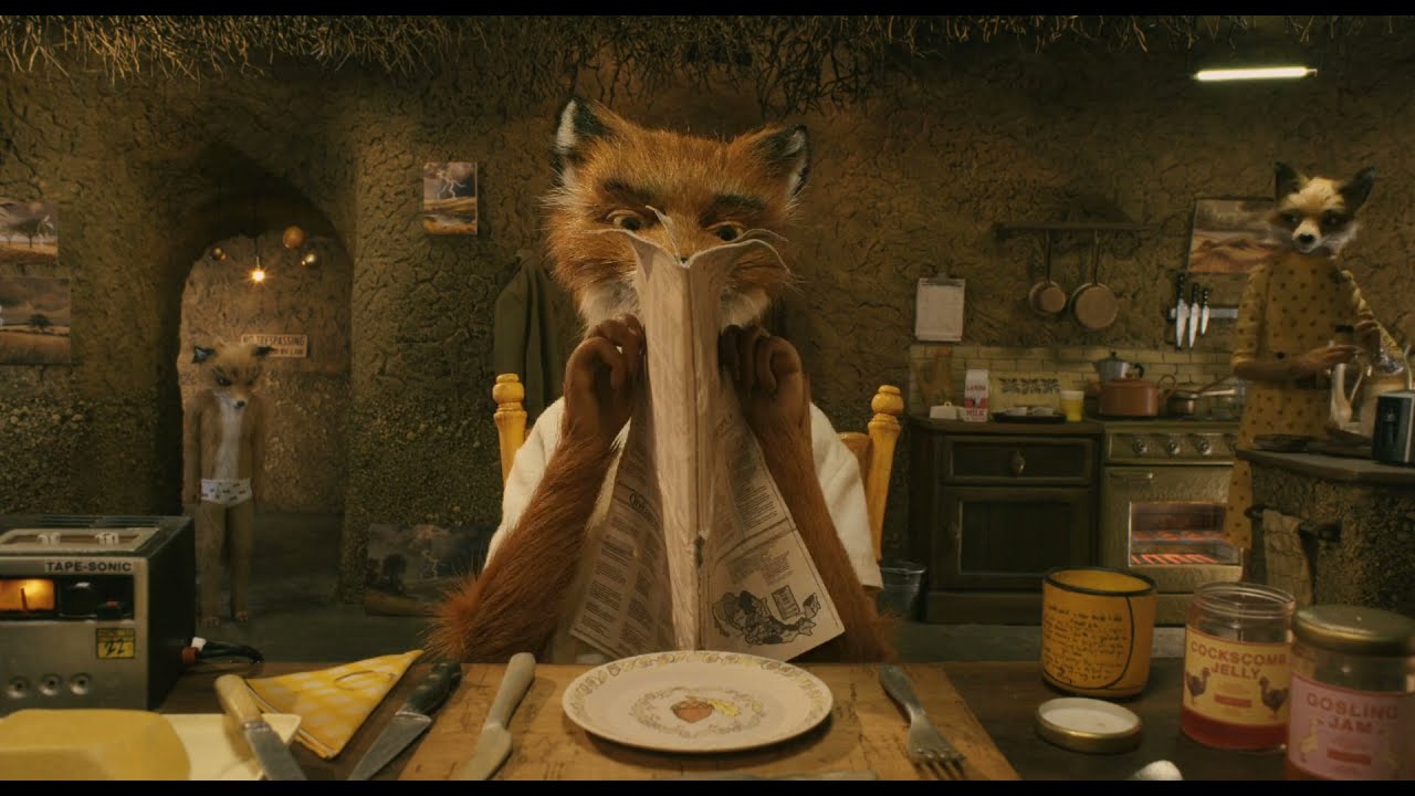 Fantastic Mr Fox - Breakfast Scene - YouTube