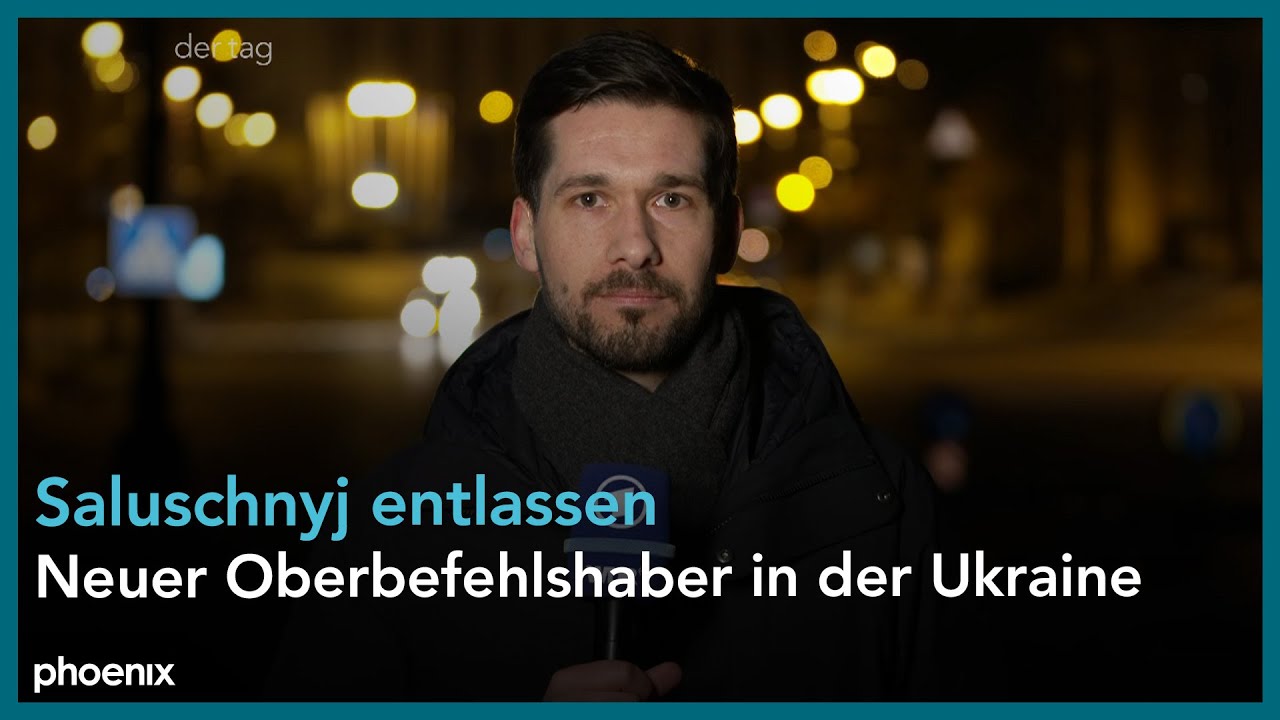 Vassili Golod (ARD) zur Entbindung des ukrainischen Oberbefehlshabers ...