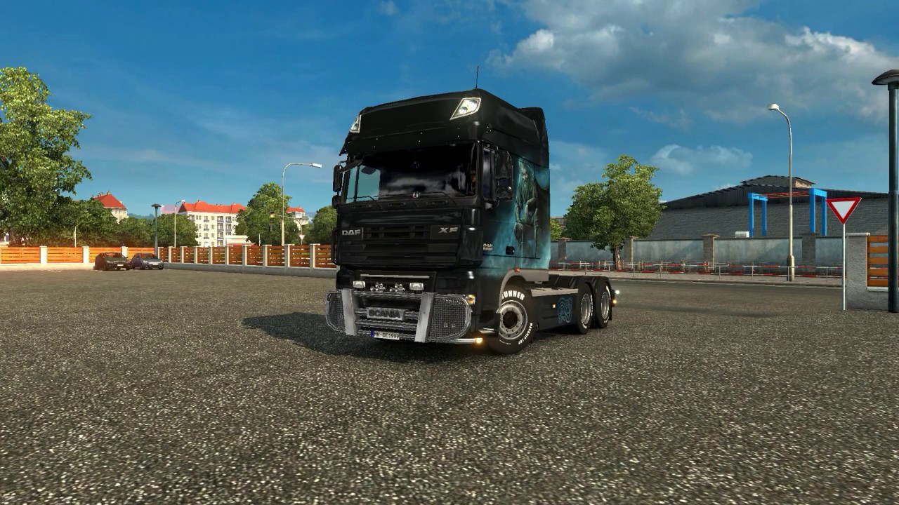 Mod Vorstellung | DAF XF Rear Bumper V3 | ETS 2 | Multiplayer - YouTube