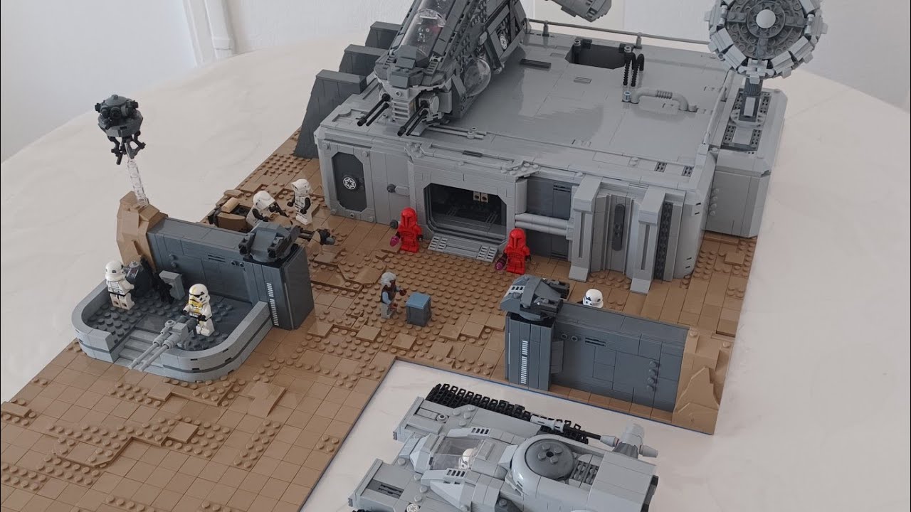 Lego STAR WARS Imperial Base MOC ! - YouTube