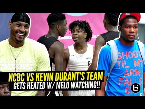 North Coast Blue Chips HEATED Game vs Kevin Durant's Team w/ Carmelo ...
