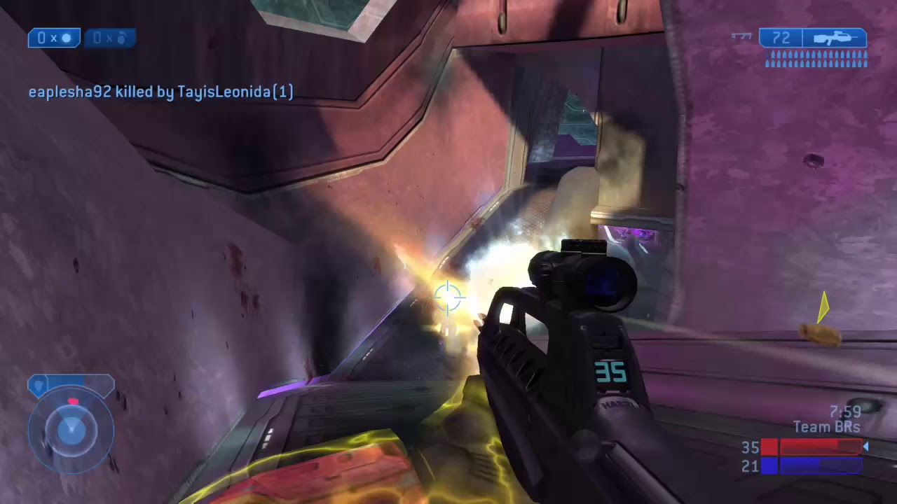 Halo 2 Classic nasty triple kill with double shot - YouTube