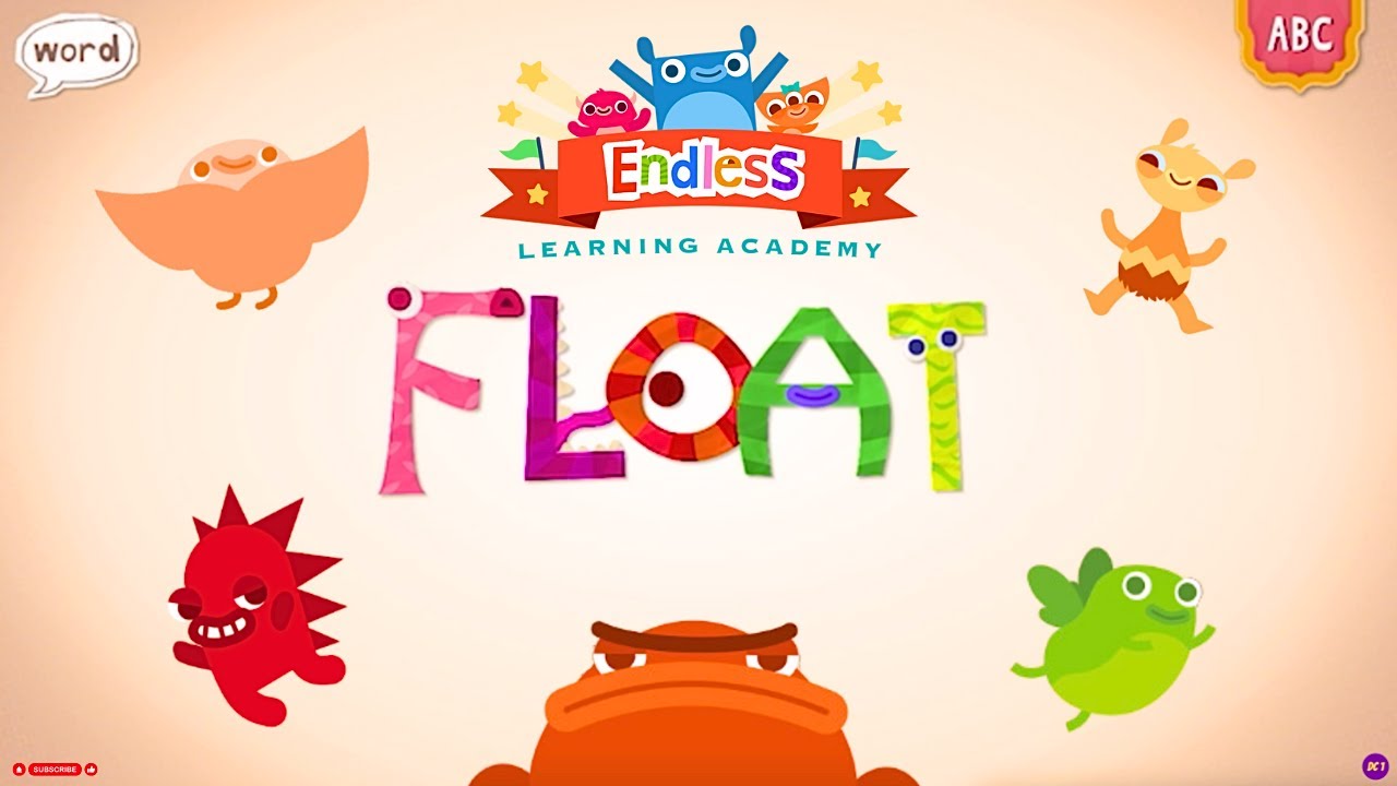 ABC Fun with "FLOAT" 🌊 | Endless Alphabet Learning for Kids | Dive into ...
