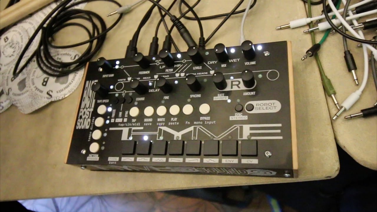Superbooth 2017: Bastl Thyme, unique effects processor - YouTube