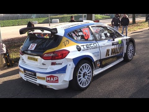 Ford Fiesta Mk8 R5 2019 in Action at Monza Circuit-Sound, Fly Bys ...