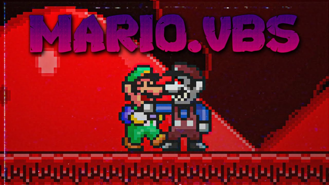 Mario.VBS (Super Mario Bros. Creepypasta) - Demo Gameplay 4K60FPS ...