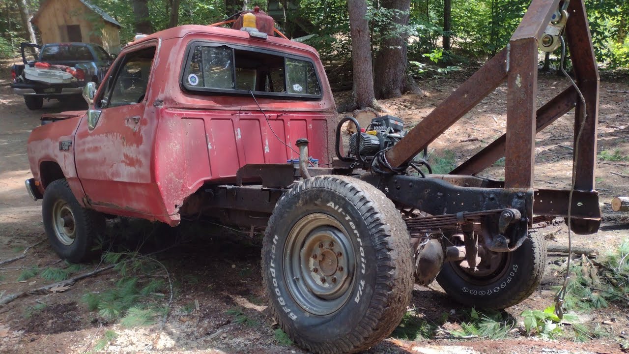 Homemade Doodlebug Skidder Build with Junk - YouTube