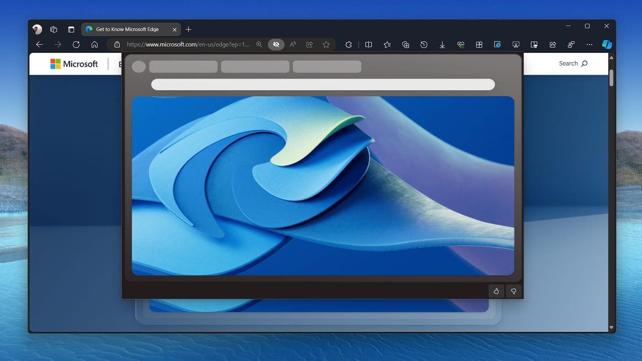Microsoft Edge could get a new Image Preview feature - YouTube