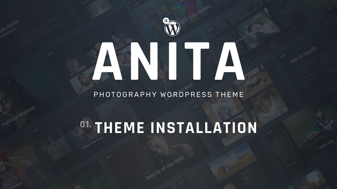 Anita: Theme Installation - YouTube