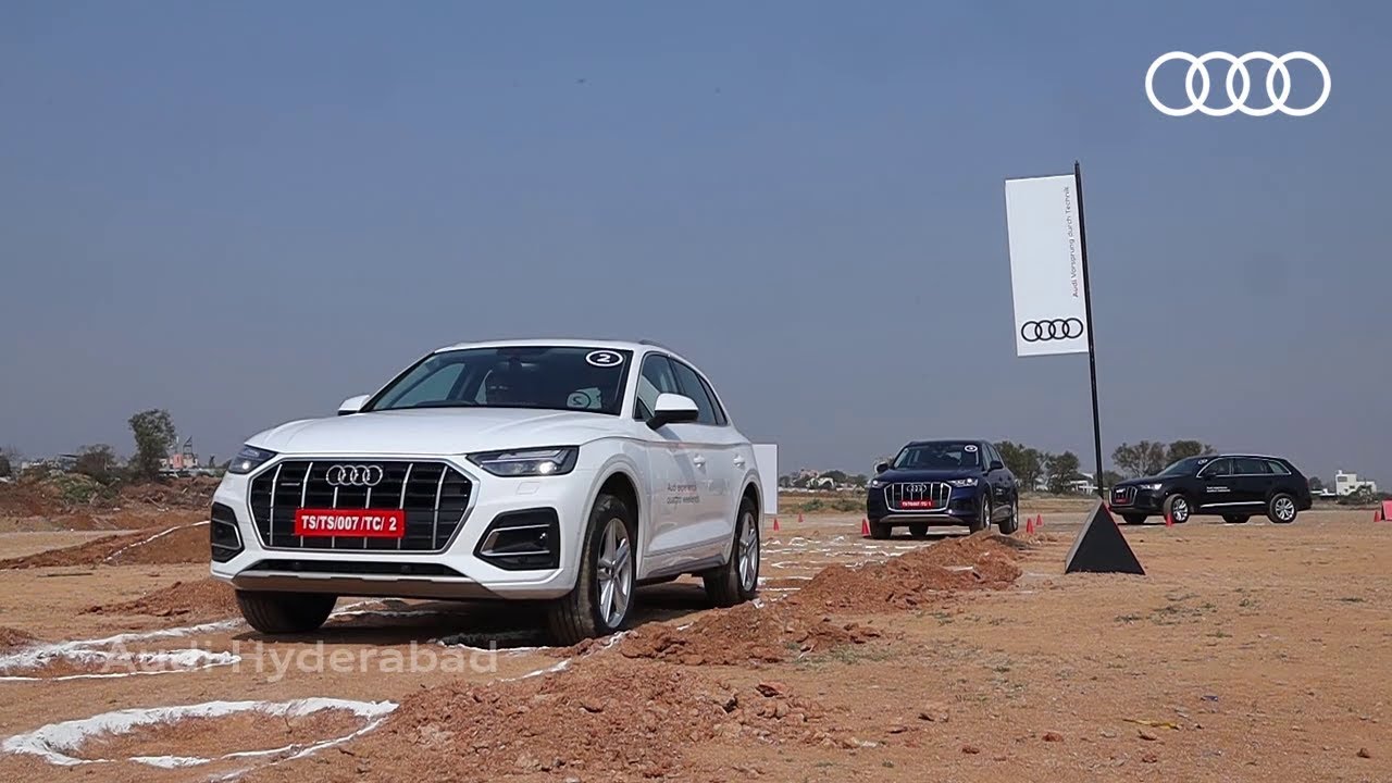 Audi Q Drive 2022 || The Off Road Experience by Audi Hyderabad - YouTube