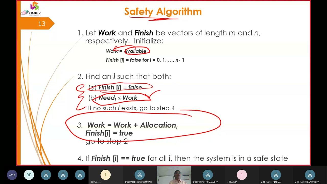 410 OS Deadlocks Bankers Algorithm in C - YouTube