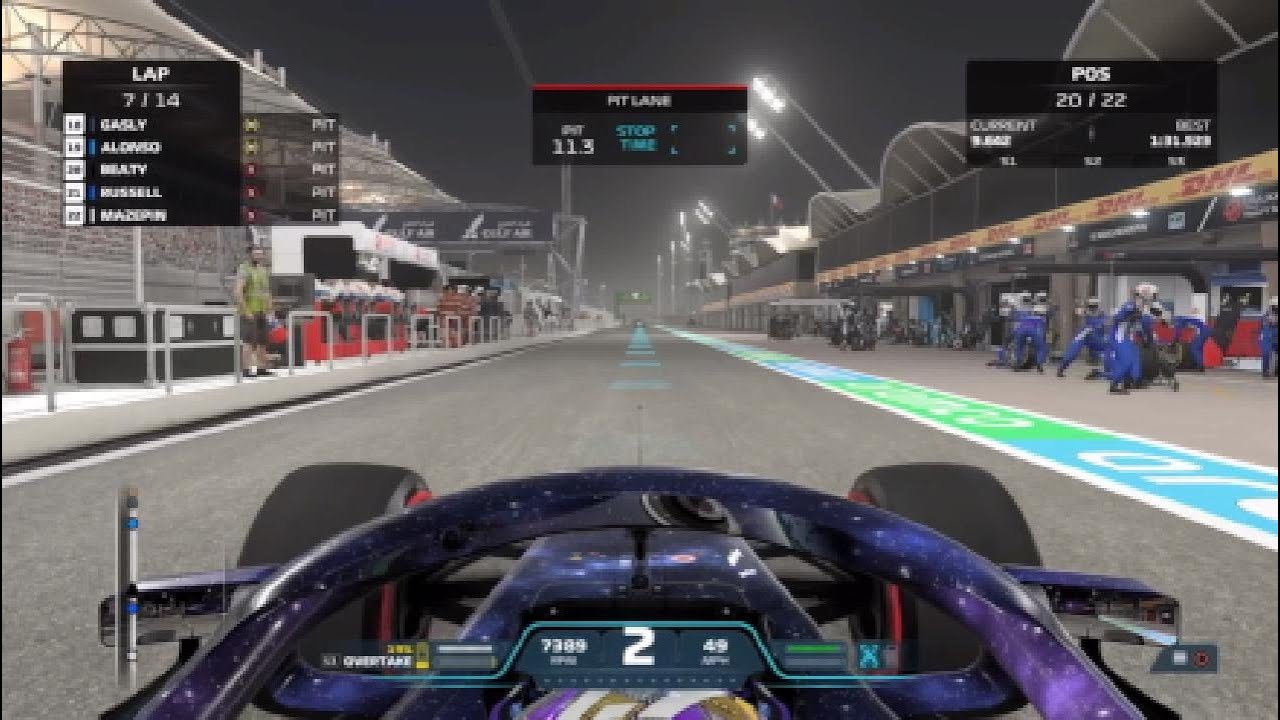 Fastest pit stop in F1 2021 game??? - YouTube