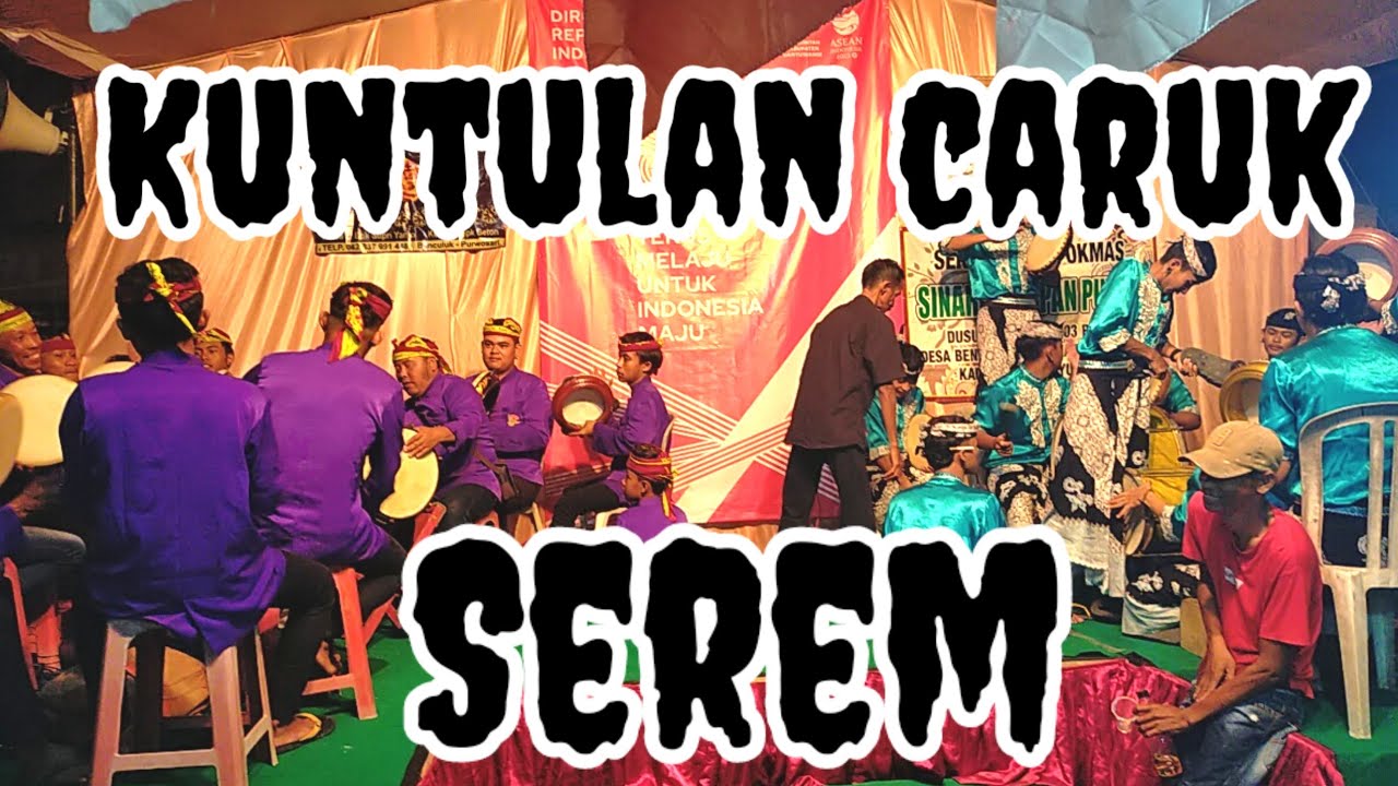 Kuntulan caruk di Benculuk Mawar semebyar vs Sinar harapan putra # ...